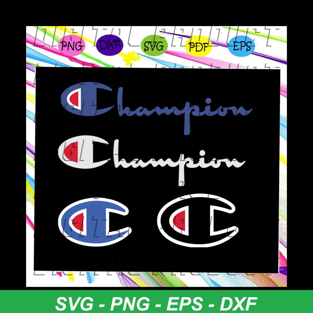 Champion logo svg, champion svg, champion, champion logo, vi | Inspire ...