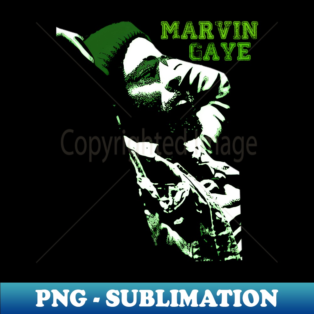 Vintage Marvin Gaye 90s - PNG Transparent Sublimation Design | Inspire ...