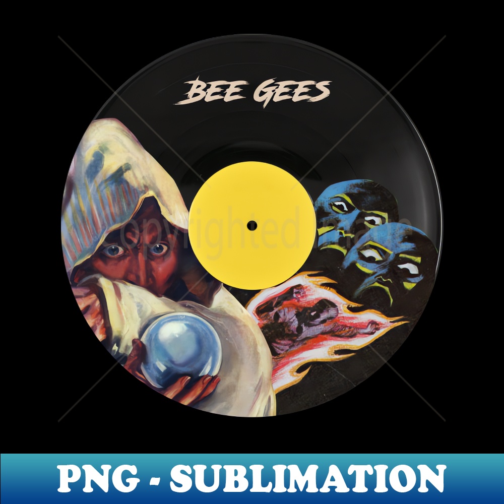Bee Gees Vynil Pulp - Instant Sublimation Digital Download - - Inspire ...