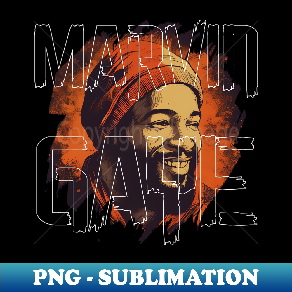 Marvin Gaye - Creative Sublimation PNG Download - Perfect fo | Inspire ...