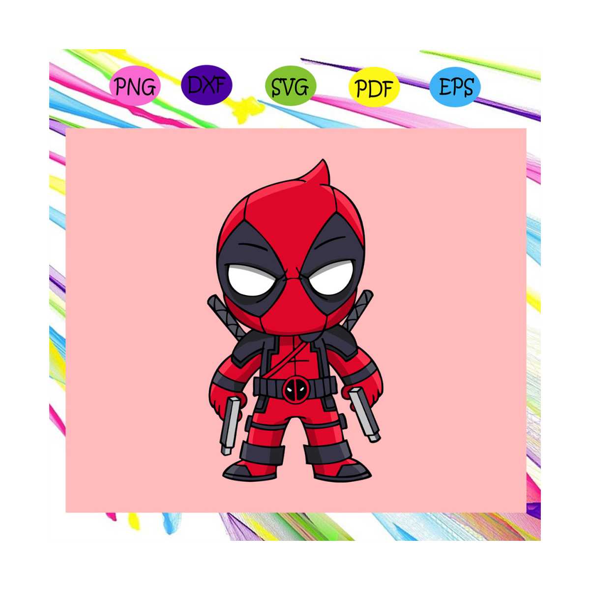 Kawaii deadpool svg, marvel svg, marvel deadpool svg, deadpo | Inspire ...