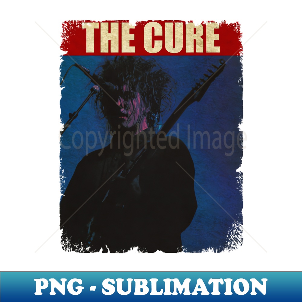 The Cure - RETRO STYLE - PNG Transparent Sublimation Design | Inspire ...