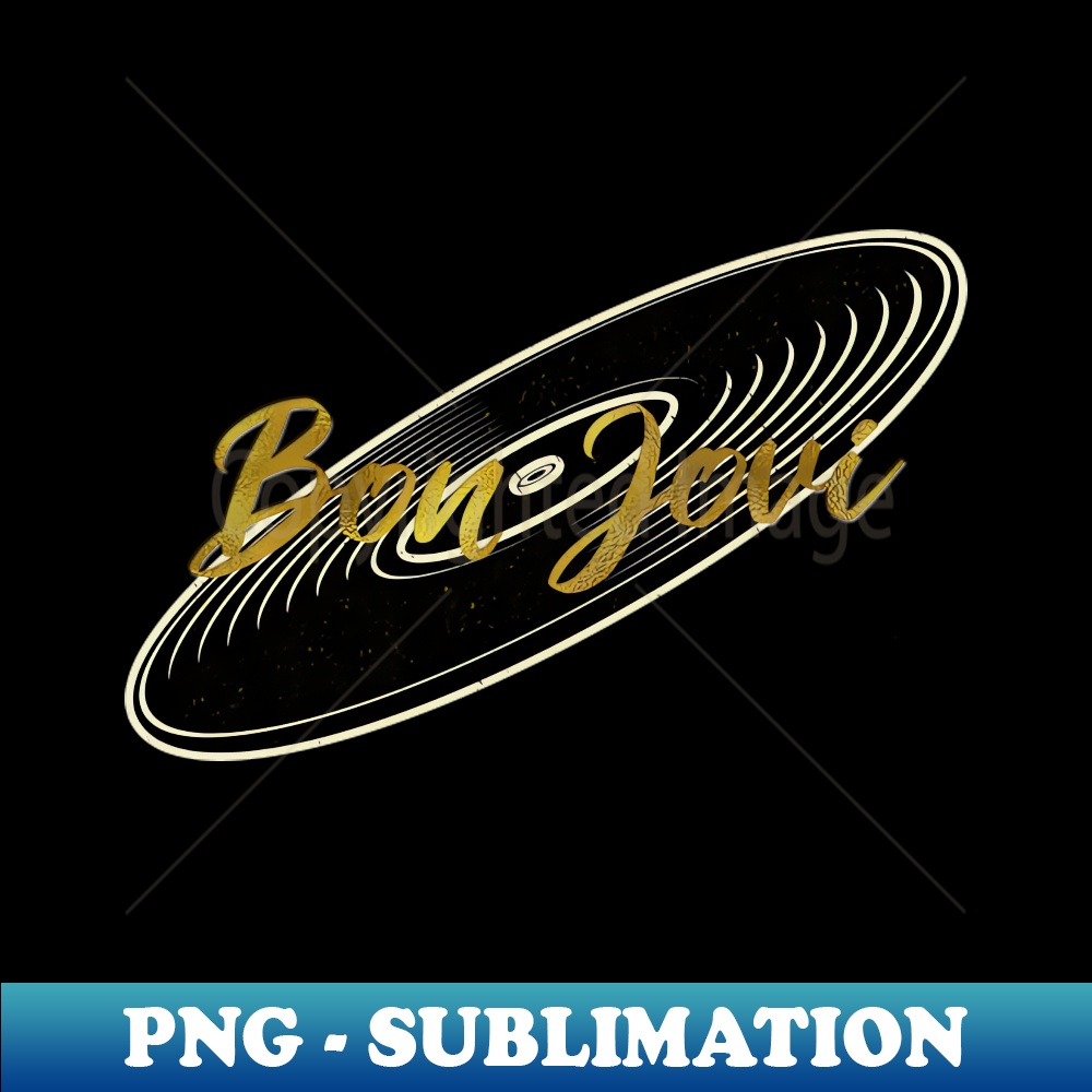 Gold bon jovi - PNG Sublimation Digital Download - Bring You | Inspire ...