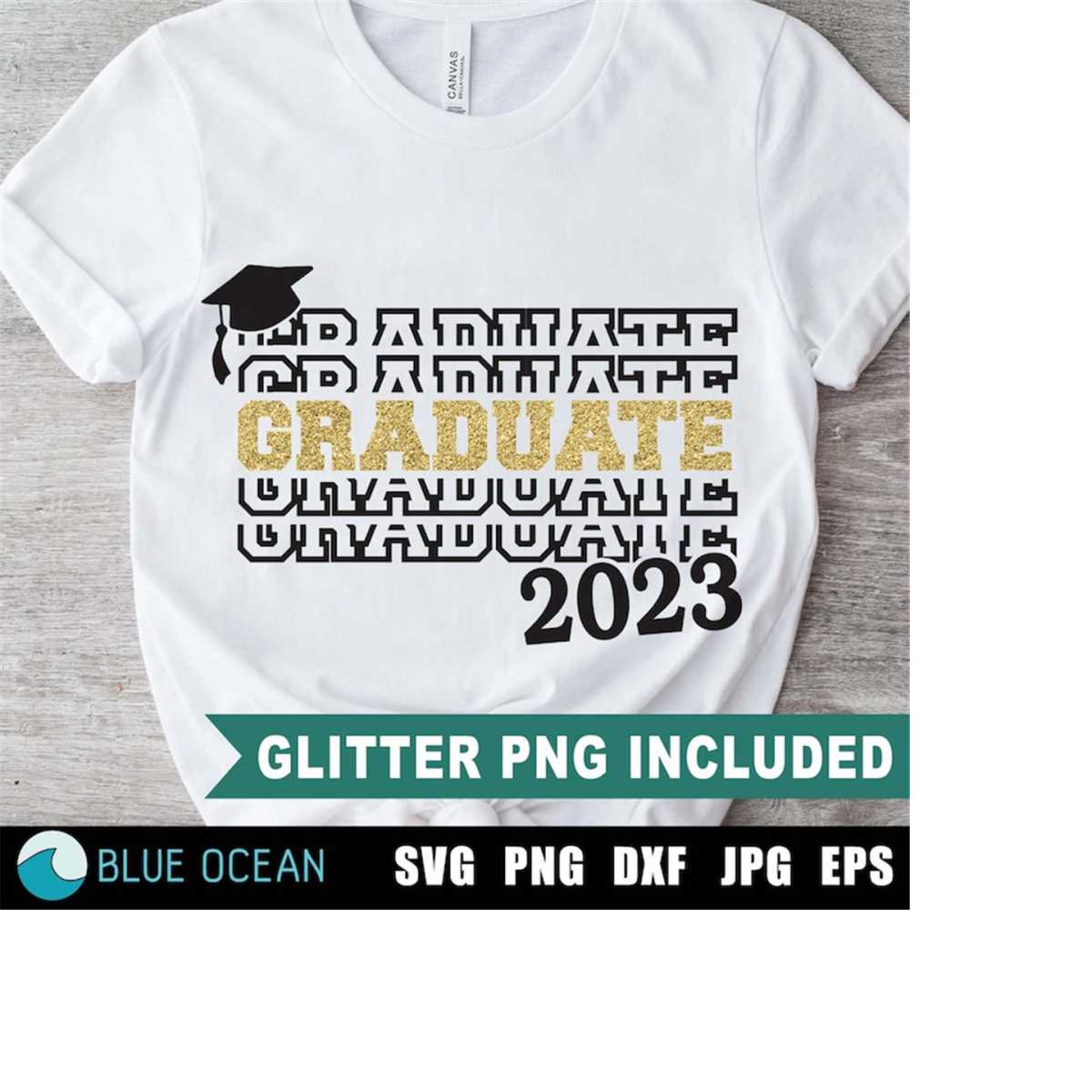 Graduate 2023 SVG, Graduation 2023 SVG, Class of 2023 SVG, G - Inspire ...