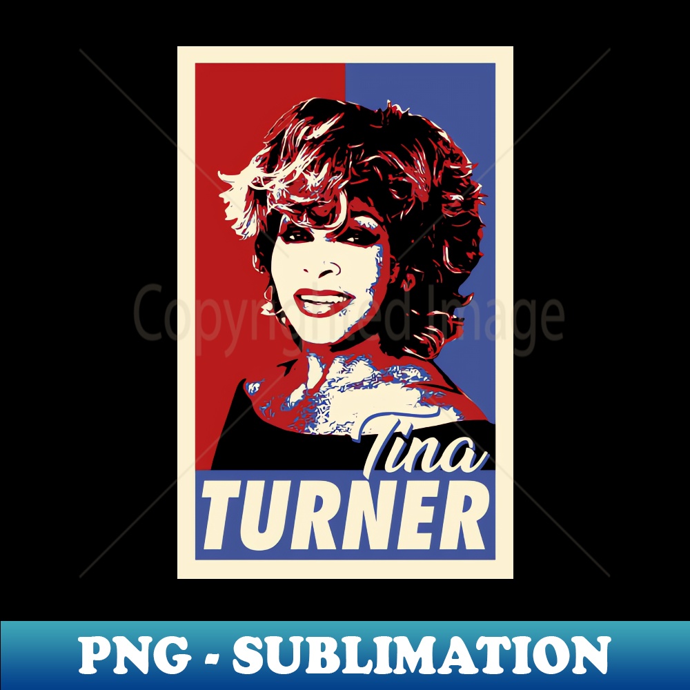 Tina Turner Pop Art Style - Instant Sublimation Digital Down | Inspire ...