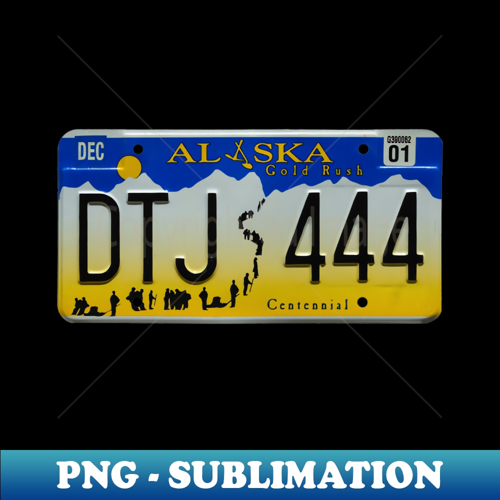 Alaska Gold Rush Tag - Exclusive PNG Sublimation Download - | Inspire ...