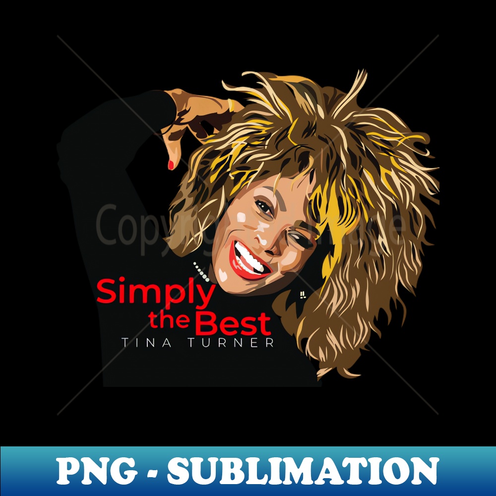 Tina Turner - Creative Sublimation PNG Download - Bring Your - Inspire ...