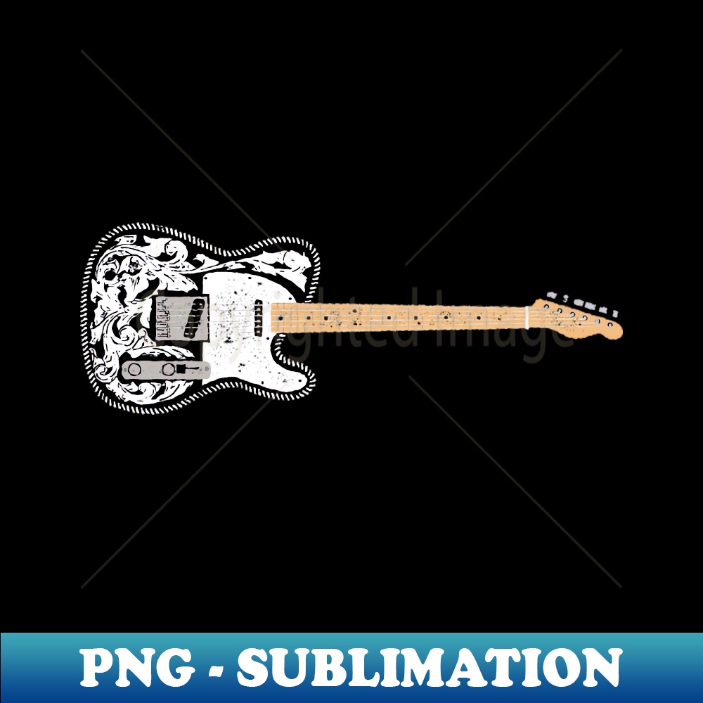Waylon Jennings Telecaster Electric Guitar - Exclusive PNG S | Inspire ...