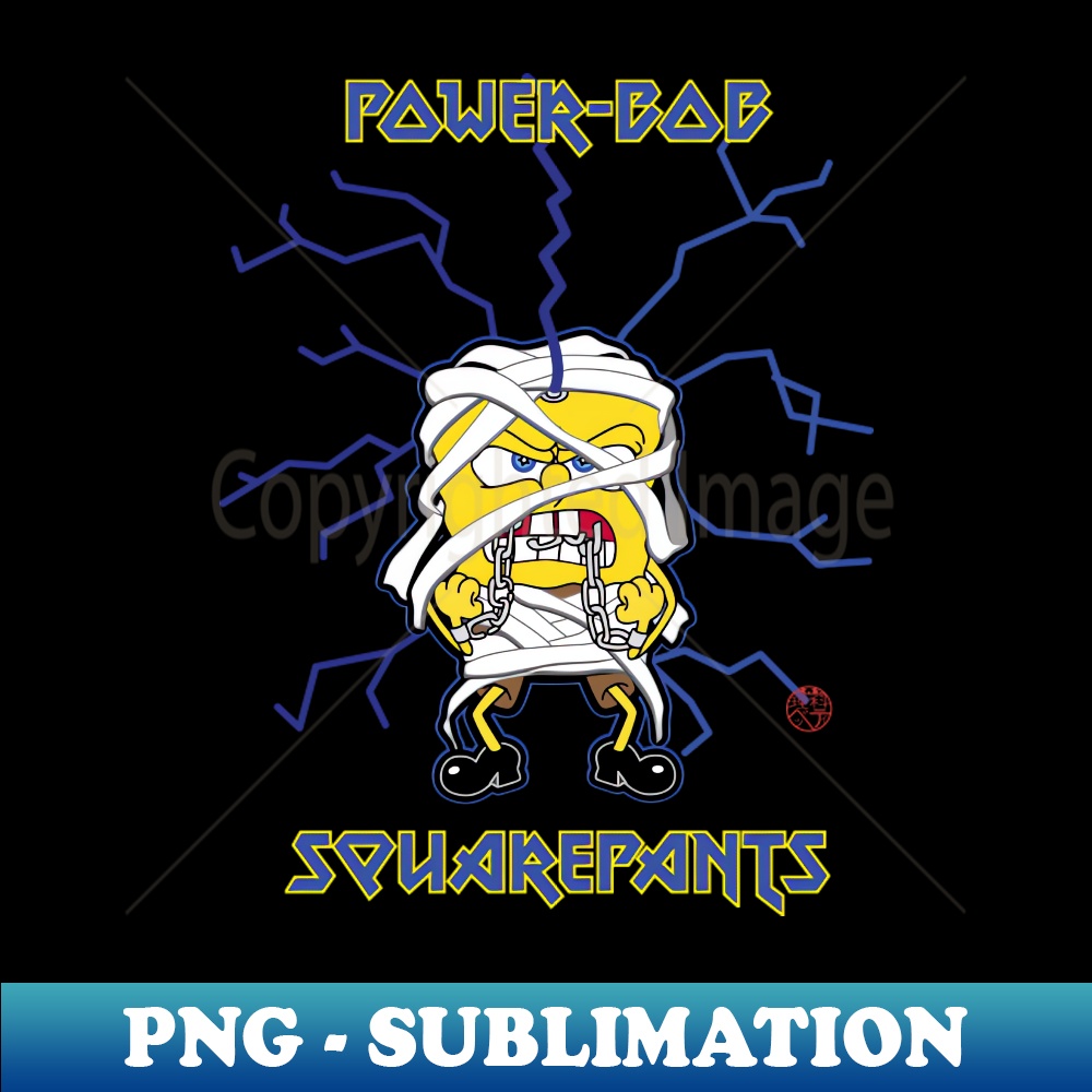 Spongebob powerslave - Aesthetic Sublimation Digital File - | Inspire ...