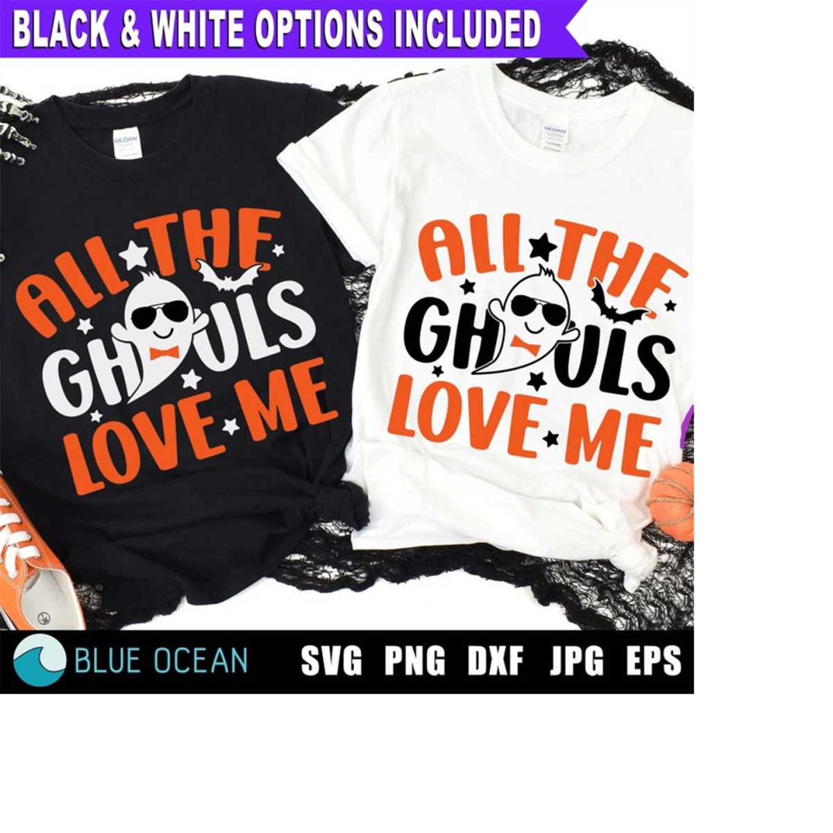 All the ghouls love me SVG, Boy Halloween SVG, Ghost SVG, Ki - Inspire ...