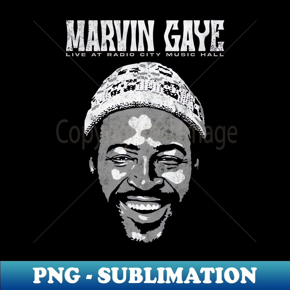 Marvin gaye - PNG Transparent Sublimation File - Create with - Inspire ...
