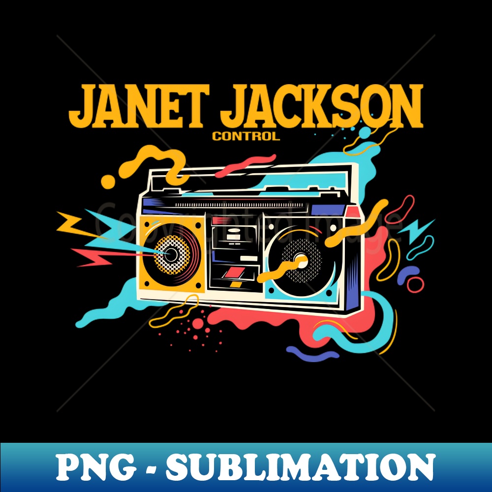 Janet Jackson Control - Aesthetic Sublimation Digital File - | Inspire ...
