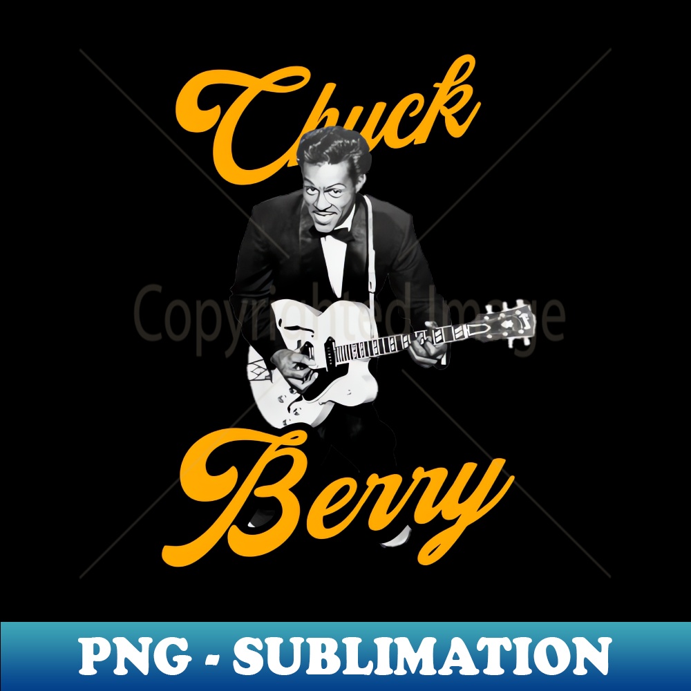 chuck berry - PNG Transparent Sublimation Design - Perfect f | Inspire ...