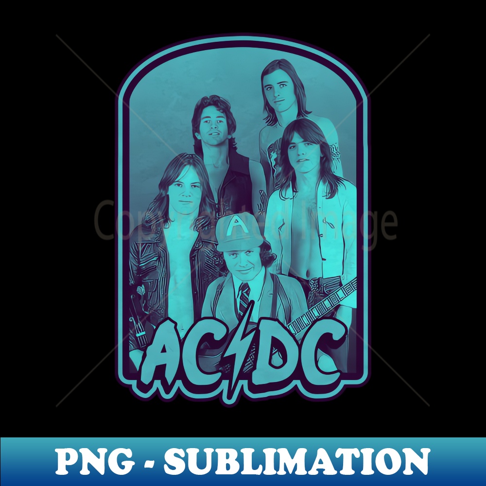 Ac dc - PNG Transparent Digital Download File for Sublimatio | Inspire ...