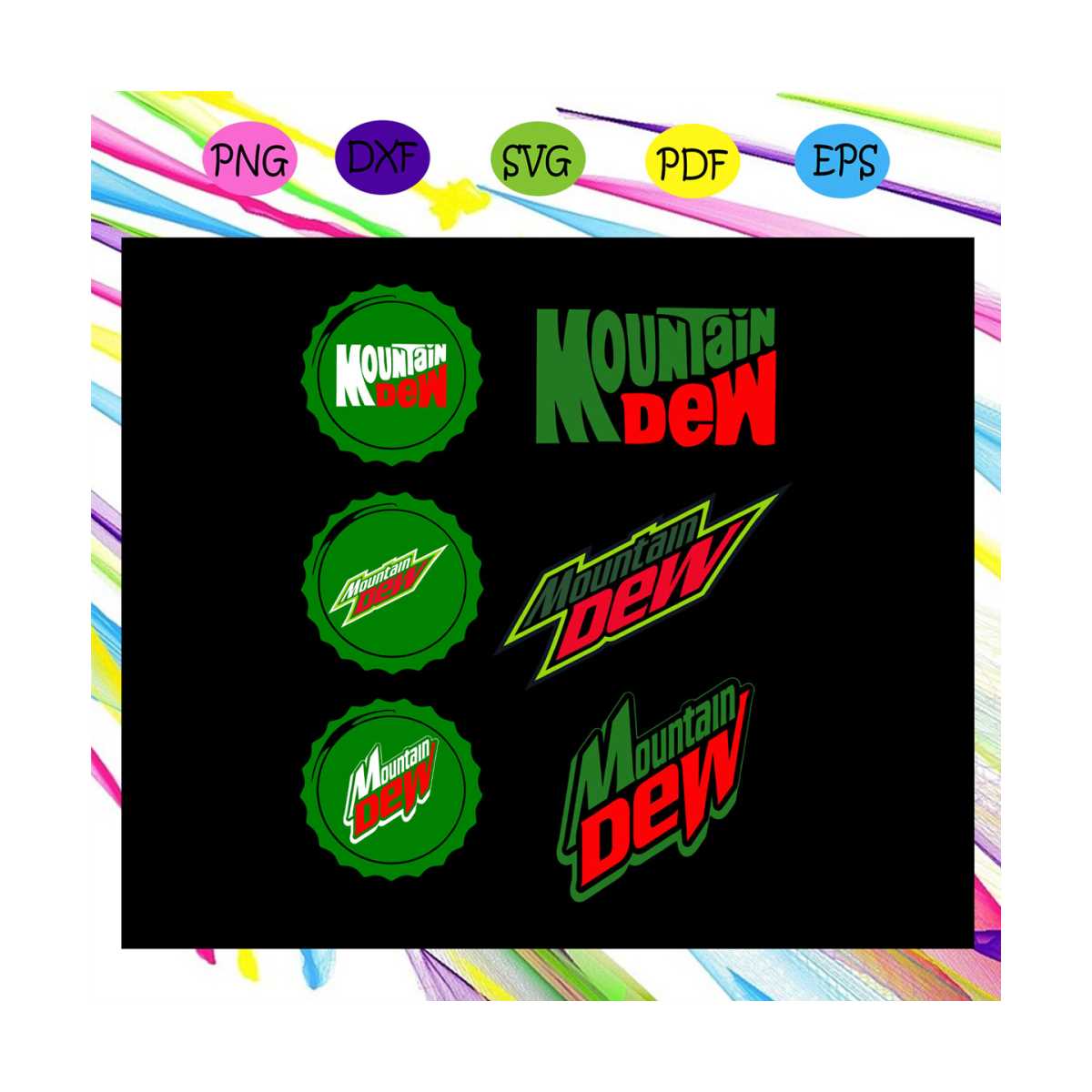 Mountain dew, mountain dew svg, mountain dew logo, mountain - Inspire ...