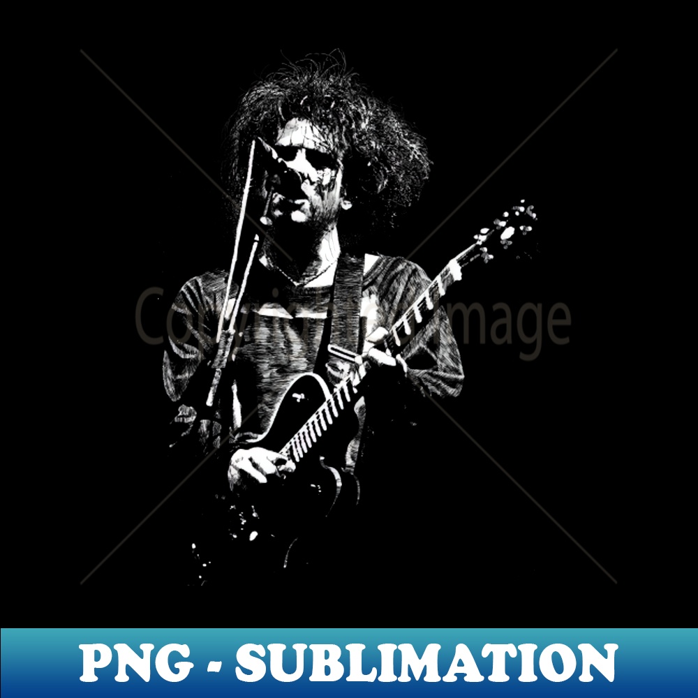 Robert Smith On Stage - Retro PNG Sublimation Digital Downlo | Inspire ...