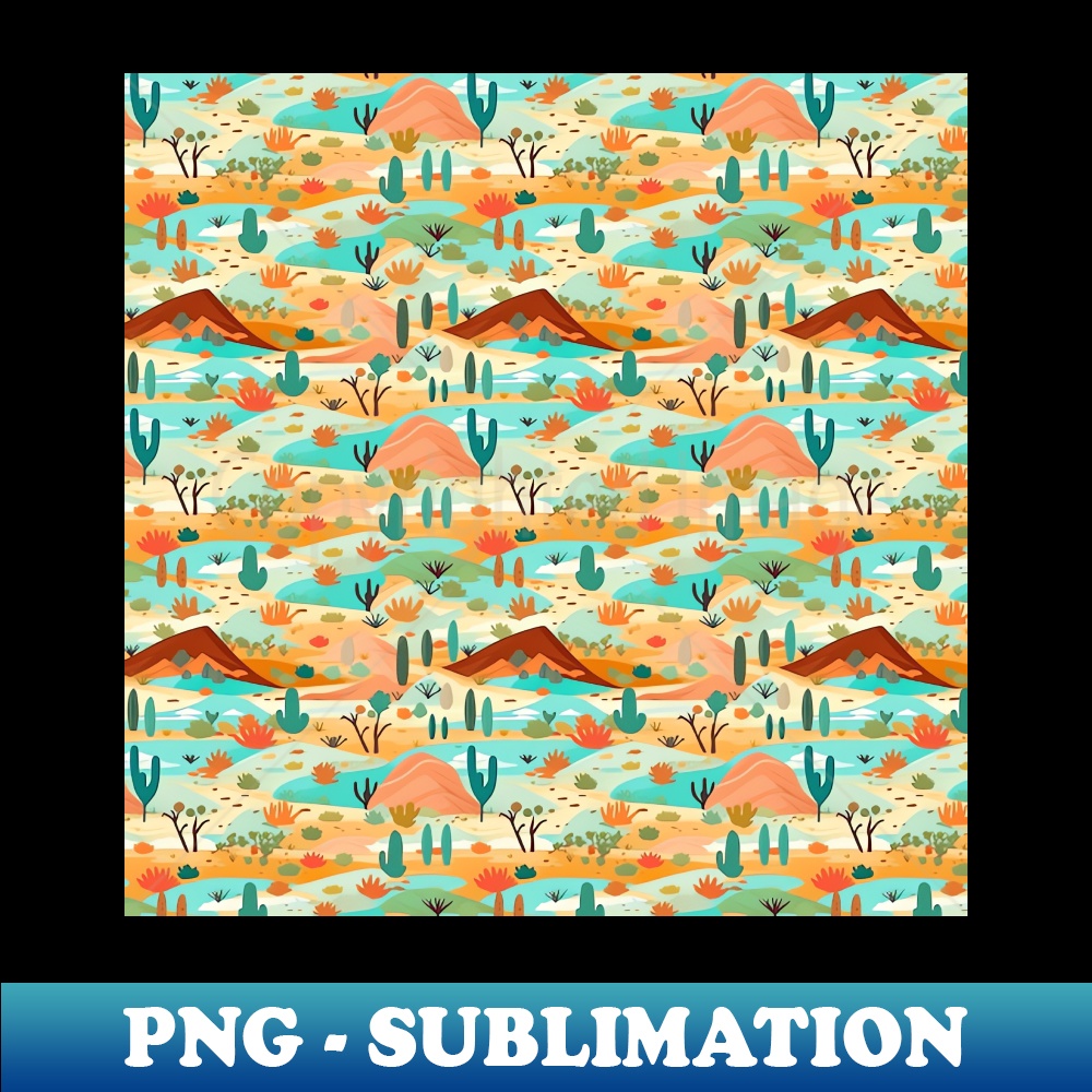 Desert Seamless Pattern Sand Dune Sahara Quicksand Arabic Oa | Inspire ...