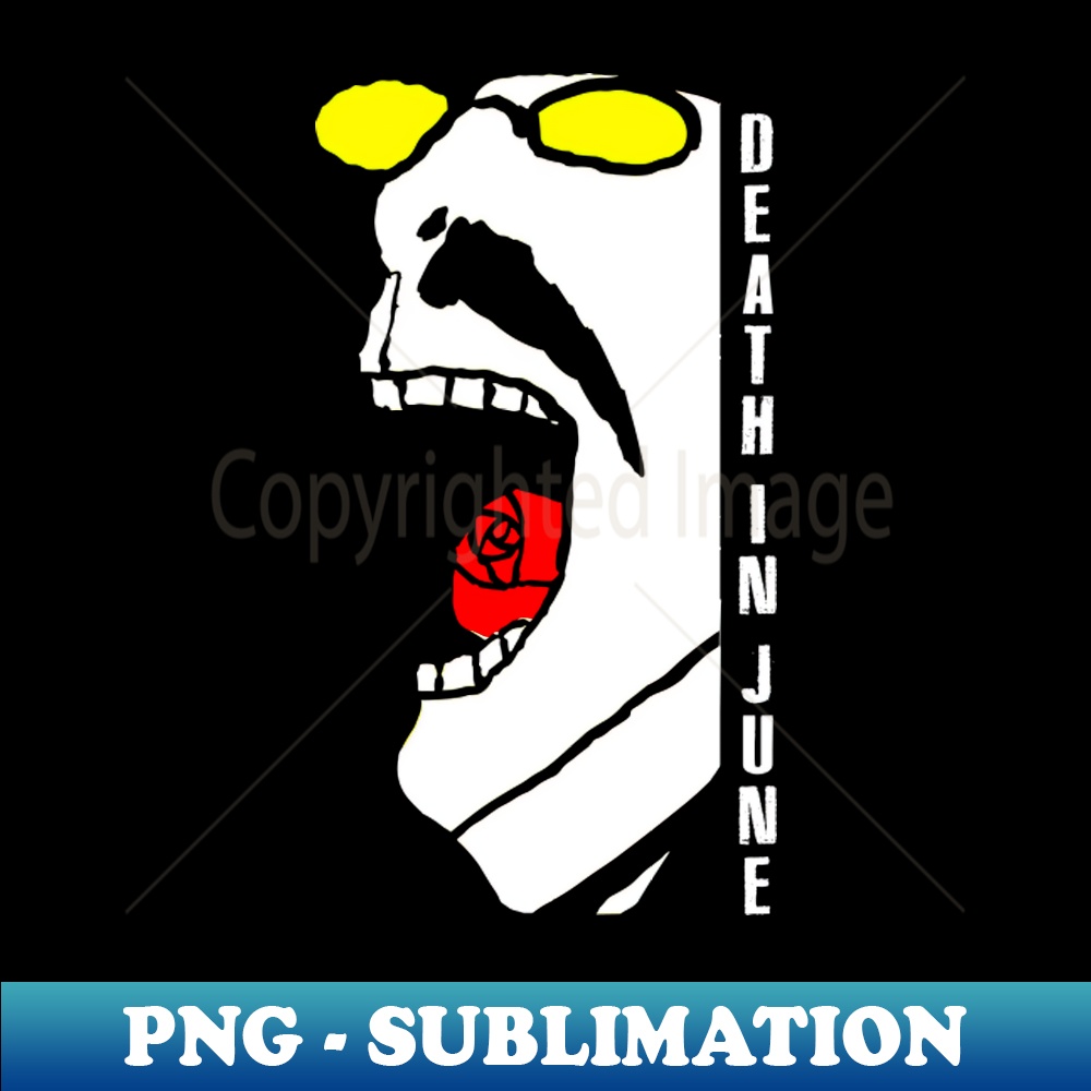 Death In June Original Fan Design - Vintage Sublimation PNG | Inspire ...