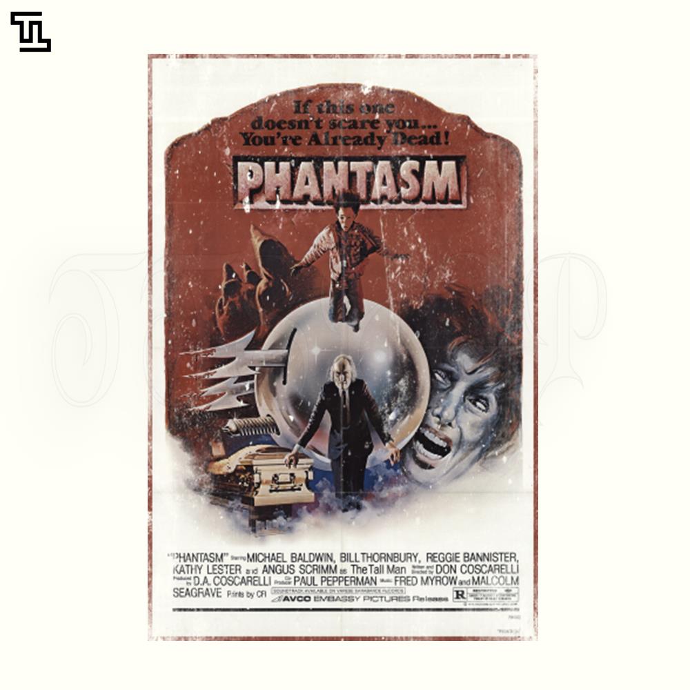 Phantasm movie poster Halloween PNG | Inspire Uplift