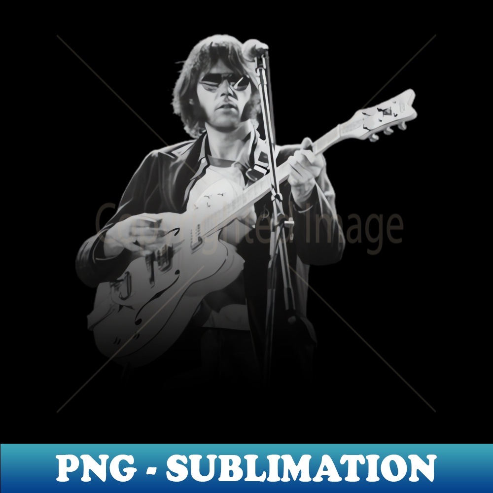 Neil Young - Vintage - Exclusive PNG Sublimation Download - | Inspire ...
