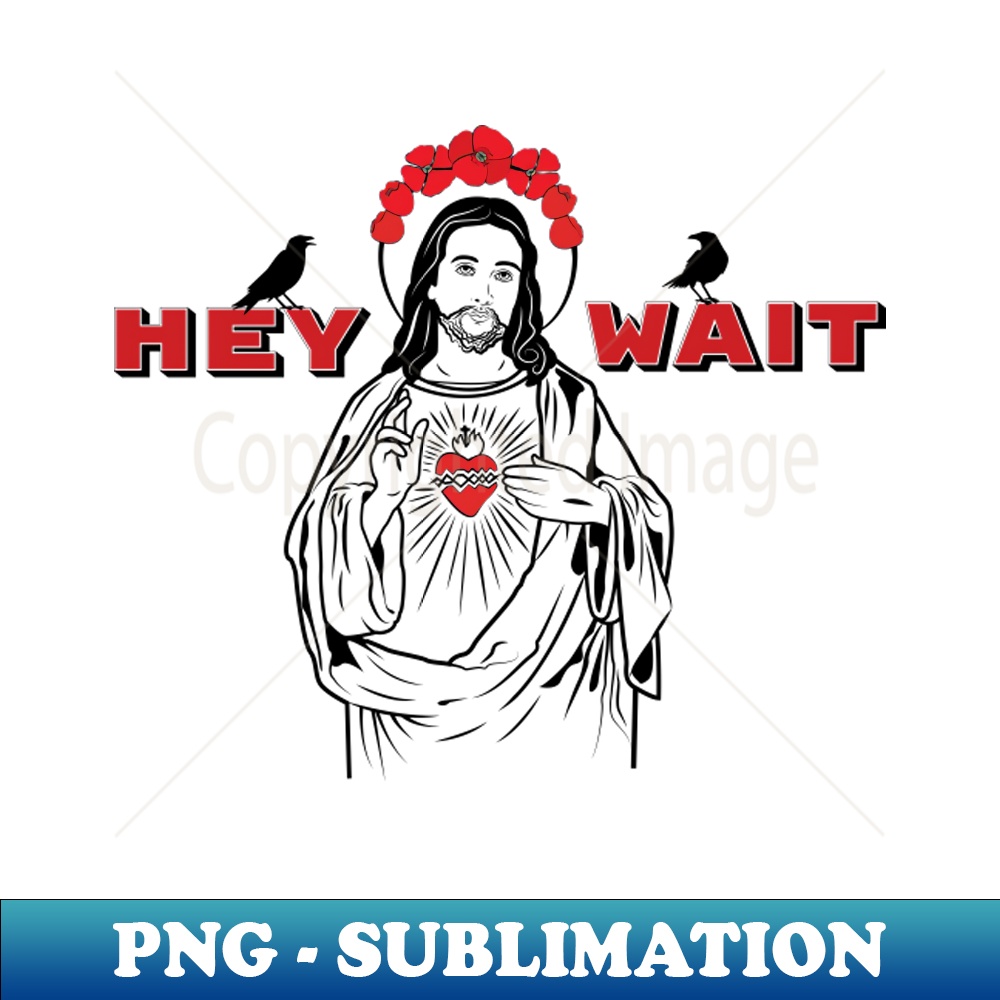 Heart Shaped Jesus - Elegant Sublimation PNG Download - Bold | Inspire ...