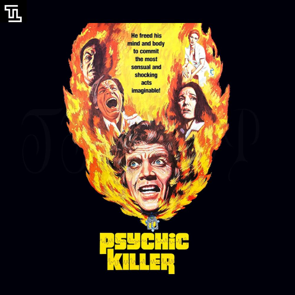 Psychic Killer Retro Cult Classic Horror Fan Art Halloween P | Inspire ...