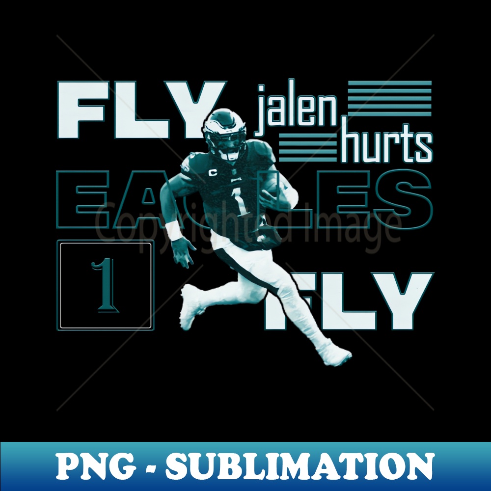jalen hurts philadelphia eagles fly eagles fly - Signature S | Inspire ...