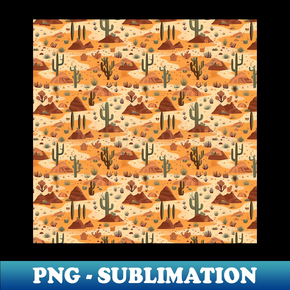 Desert Seamless Pattern Sand Dune Sahara Quicksand Arabic Oa | Inspire ...