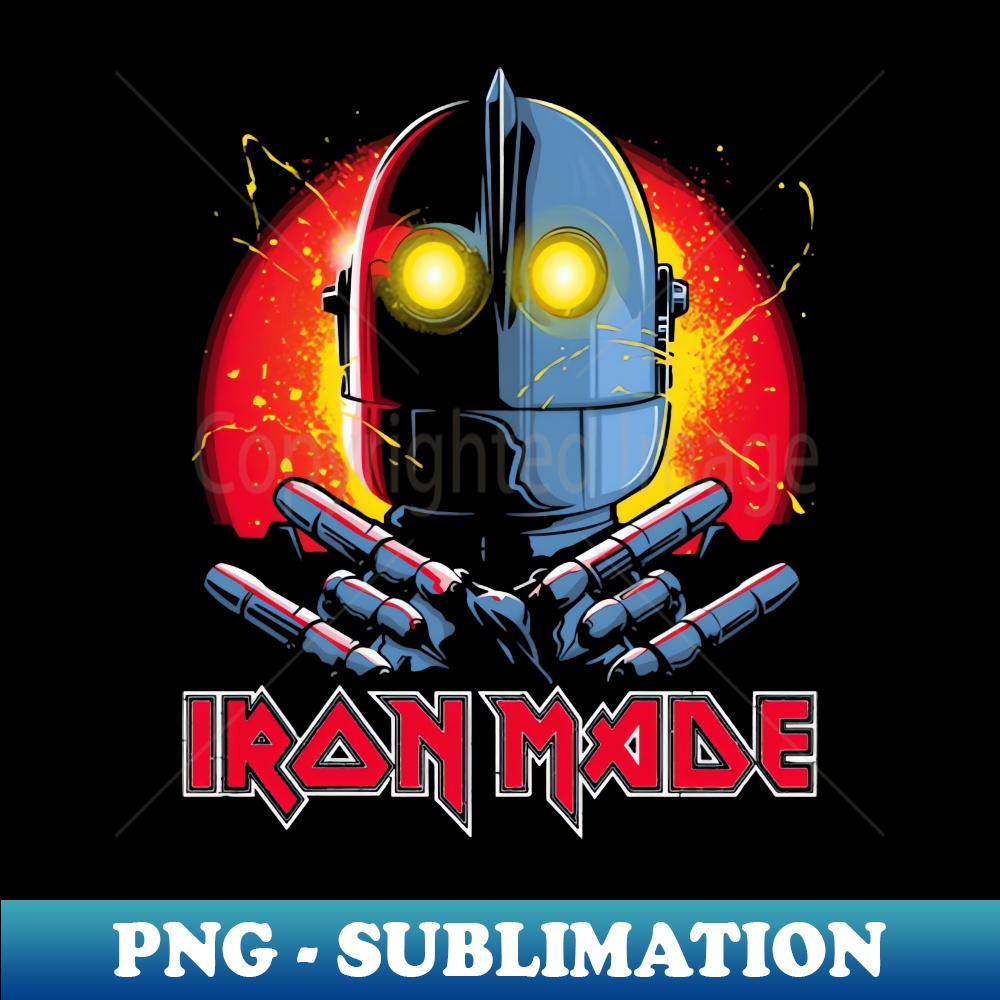 IRON MADE IN ROCK IRON MAIDEN - PNG Transparent Digital Down | Inspire ...