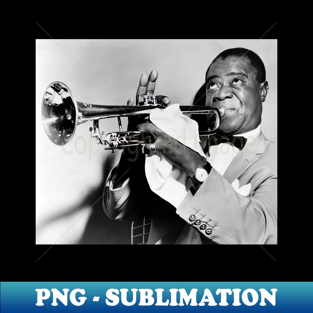 Louis Armstrong - Unique Sublimation PNG Download - Add a Fe | Inspire ...