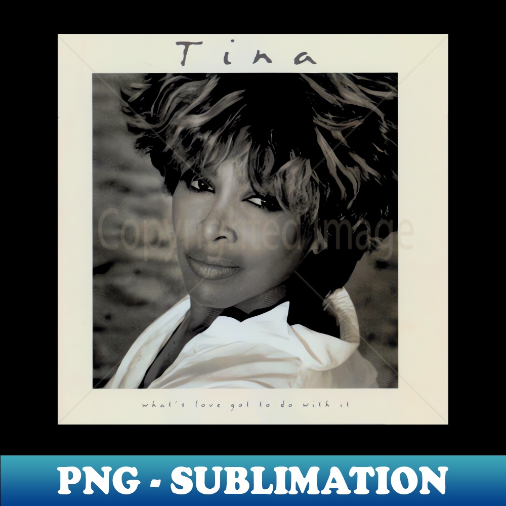 Tina Turner 80s Retro Style - Stylish Sublimation Digital Do | Inspire Uplift