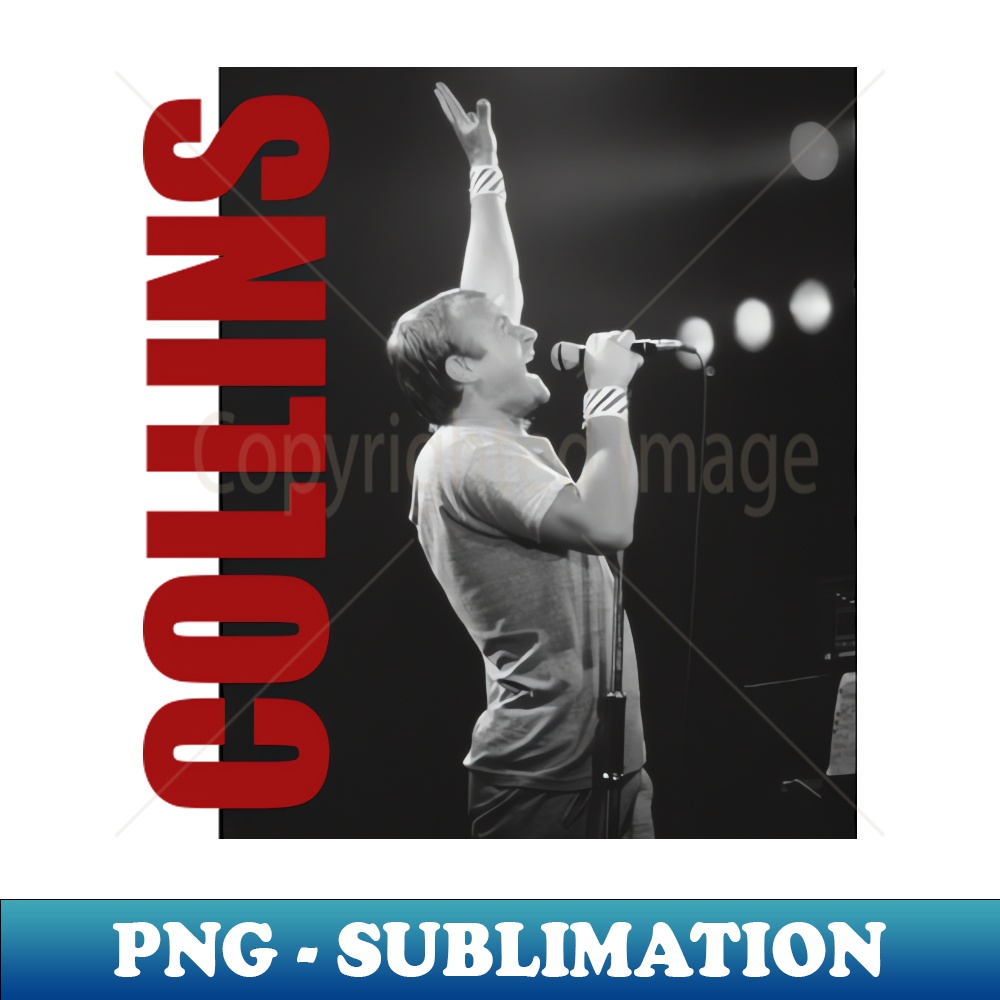 Phil Collins Phil Collins Retro Aesthetic Fan Art 80s - Cr | Inspire Uplift