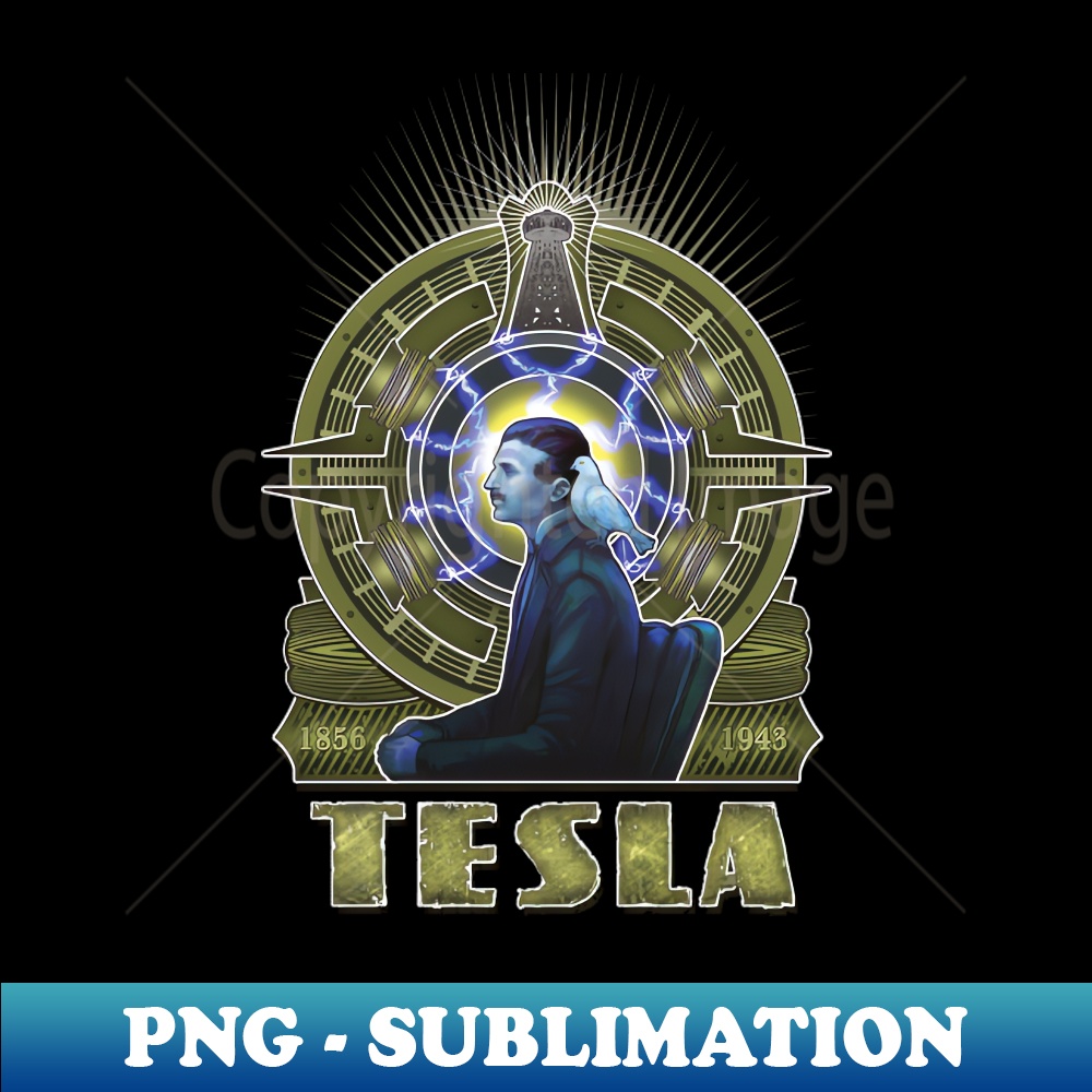 Nikola Tesla - Signature Sublimation PNG File - Unlock Vibra | Inspire ...