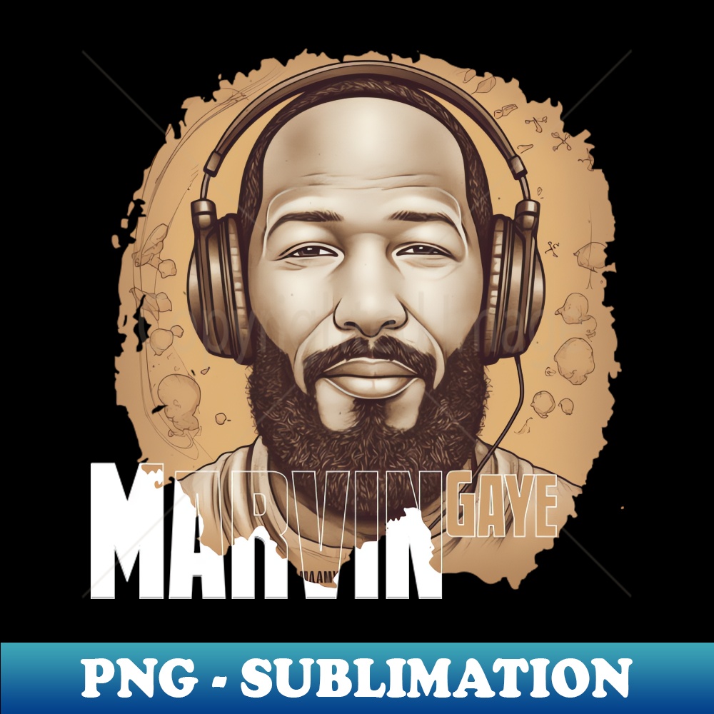 Marvin gaye - Unique Sublimation PNG Download - Perfect for - Inspire ...