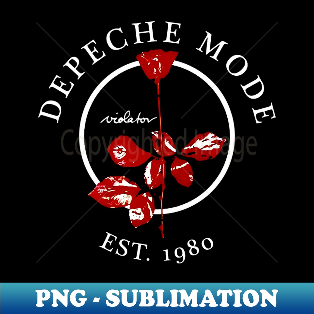 Violator Red 1980 - Artistic Sublimation Digital File - Add | Inspire ...