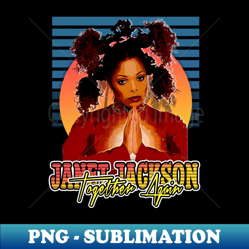 Retro Janet Jackson Together Again style Flyer Vintage - El | Inspire ...