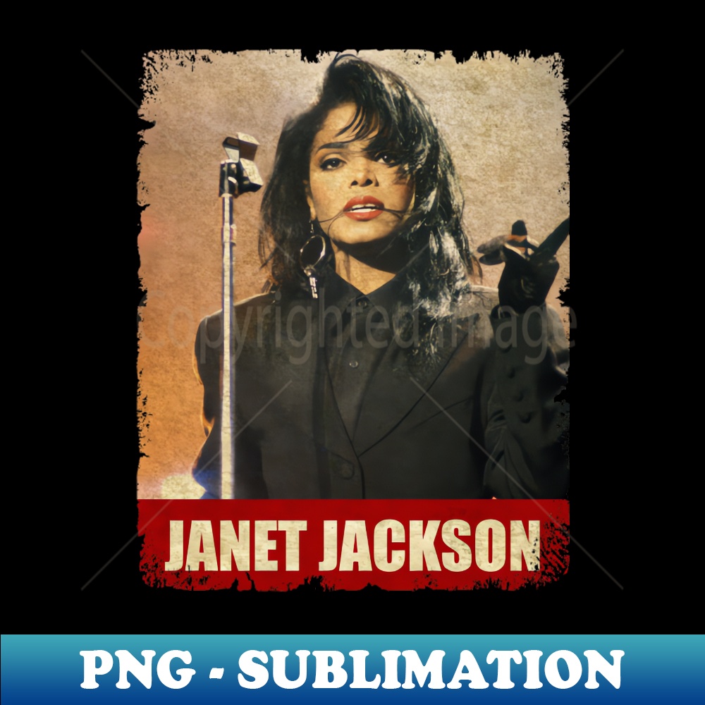 Janet Jackson - RETRO STYLE - Digital Sublimation Download F | Inspire ...