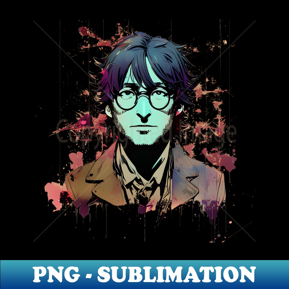 John Lennon - Painting - Exclusive PNG Sublimation Download | Inspire ...