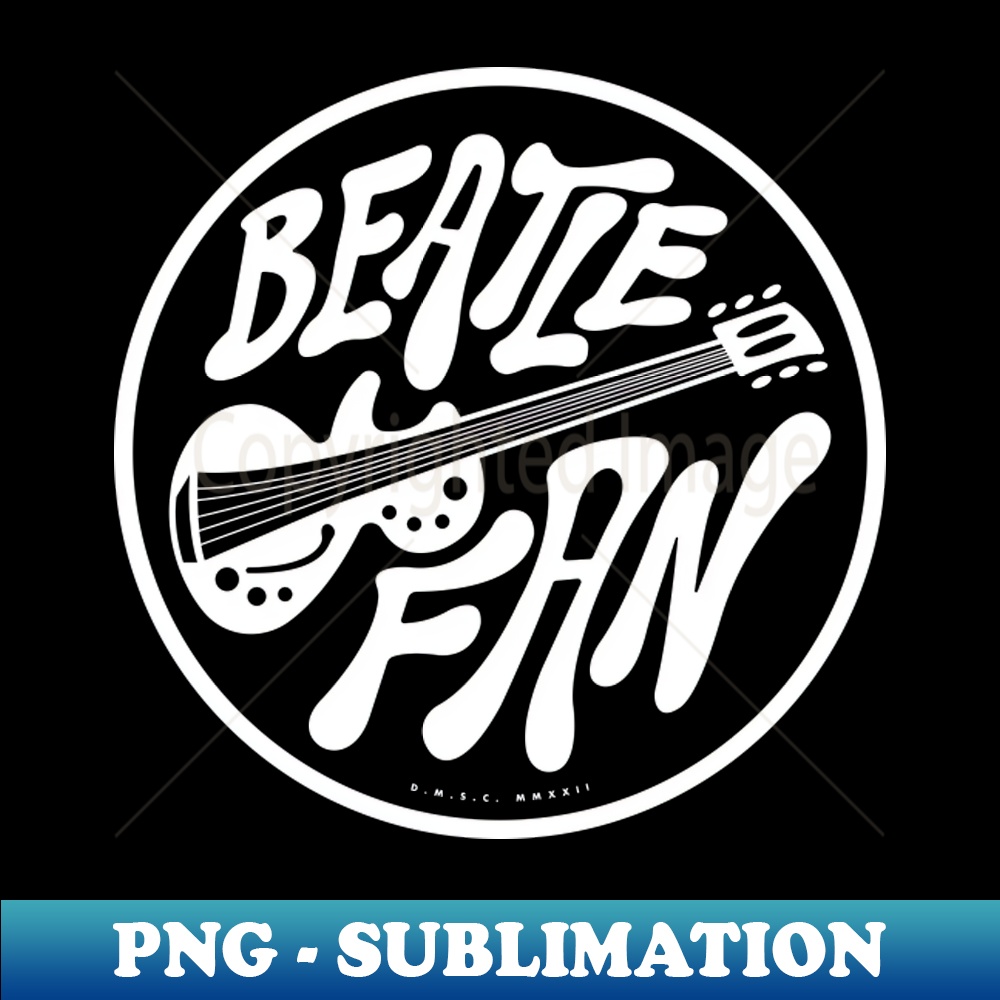 Vintage Beatle Fan Button - Premium Sublimation Digital Down | Inspire ...