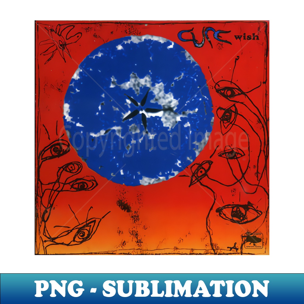 The Cure - Signature Sublimation PNG File - Vibrant and Eye- - Inspire ...