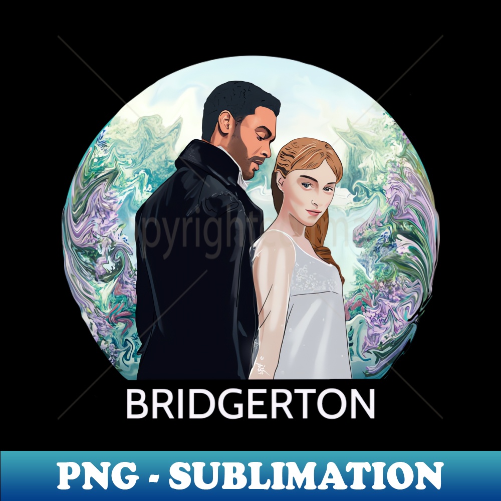 Daphne and Simon Bridgerton - Sublimation-Ready PNG File - B | Inspire ...