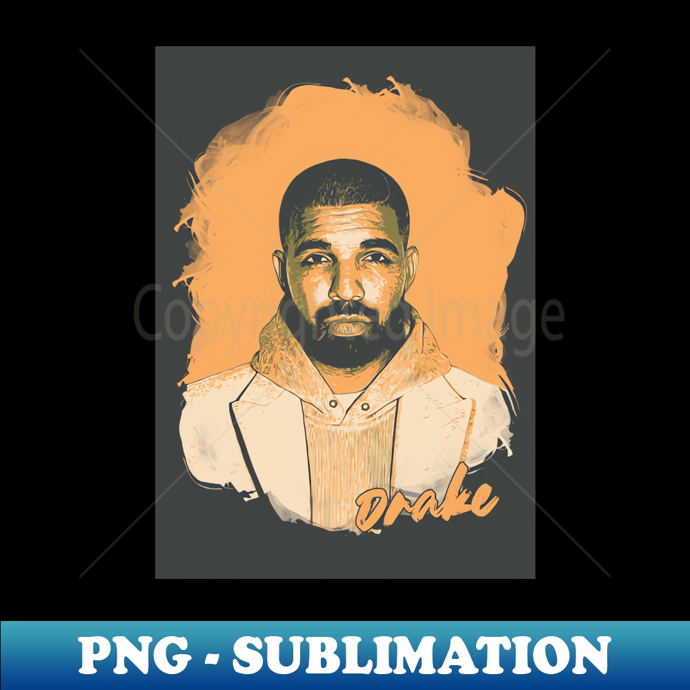 DRAKE ART - PNG Transparent Sublimation File - Perfect for S - Inspire ...