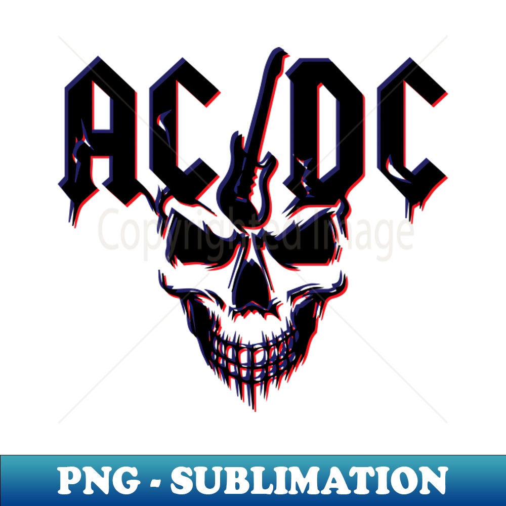 AC DC - PNG Transparent Sublimation File - Enhance Your Appa | Inspire ...