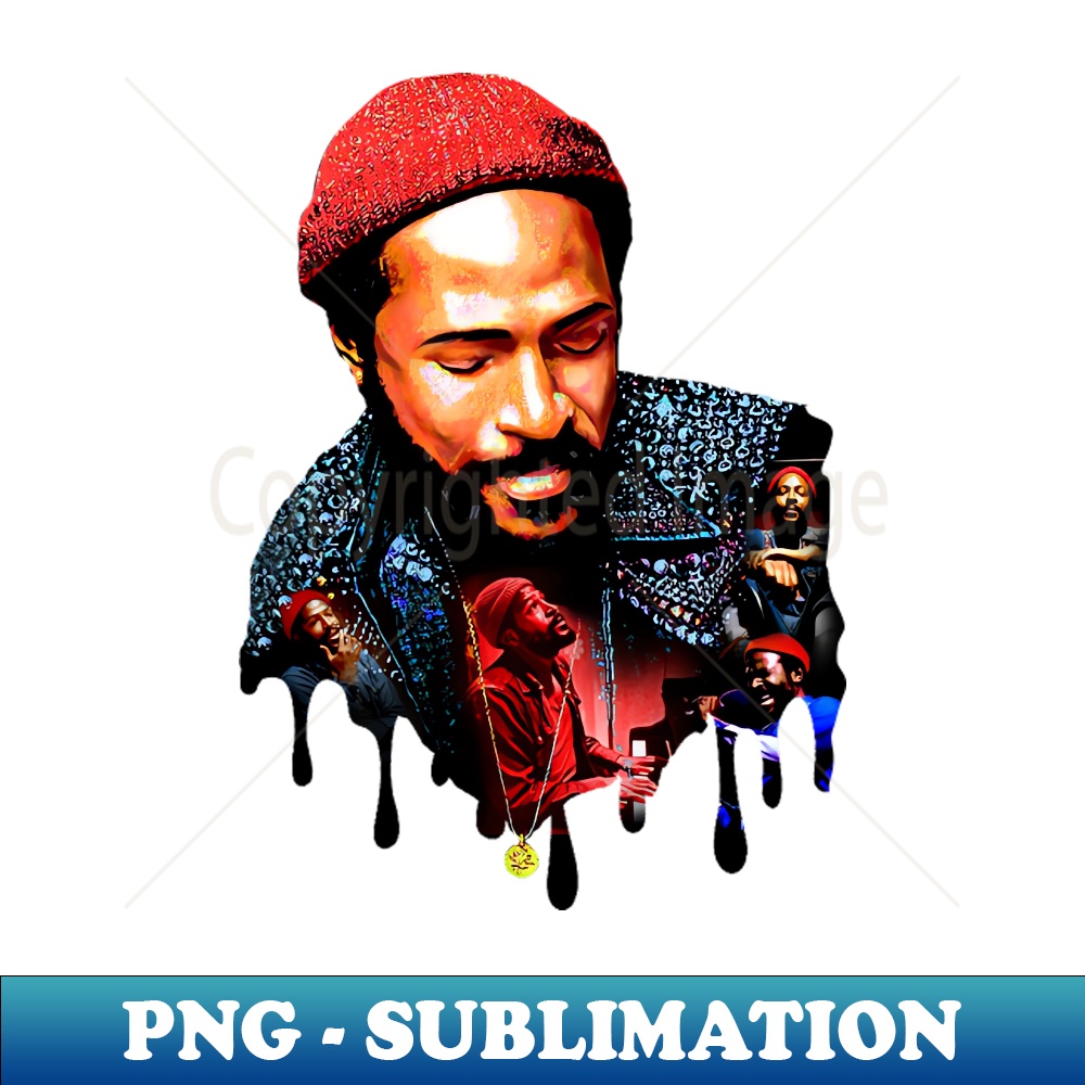 MARVIN GAYE - Retro PNG Sublimation Digital Download - Boost | Inspire ...