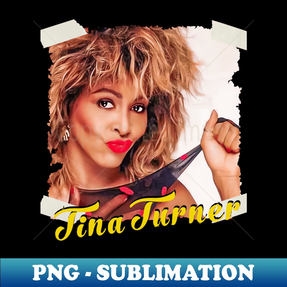 Tina Turner 80s - PNG Transparent Sublimation Design - Perfe | Inspire ...