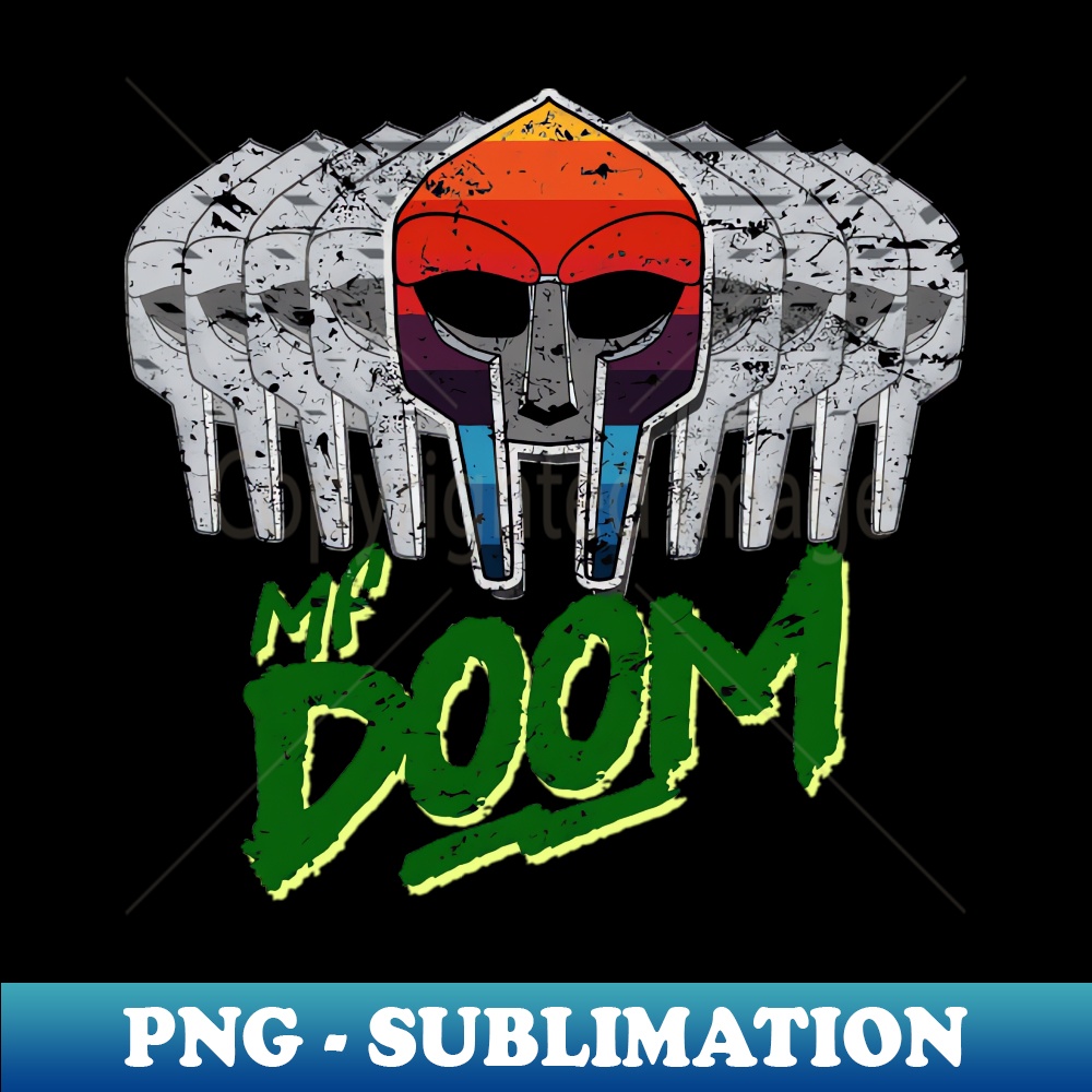 Retro Mf Doom - Signature Sublimation PNG File - Unlock Vibr | Inspire ...