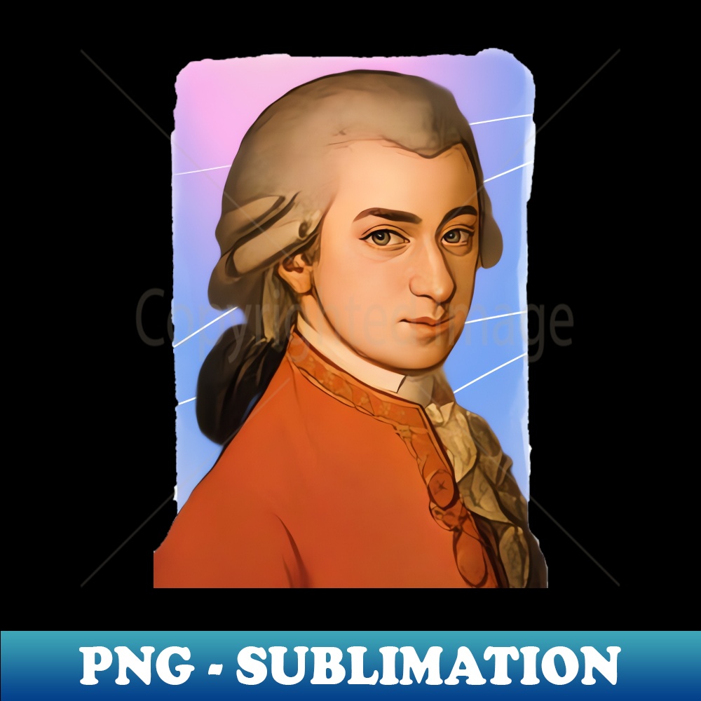 Classical composer Wolfgang Amadeus Mozart illustration - PN | Inspire ...