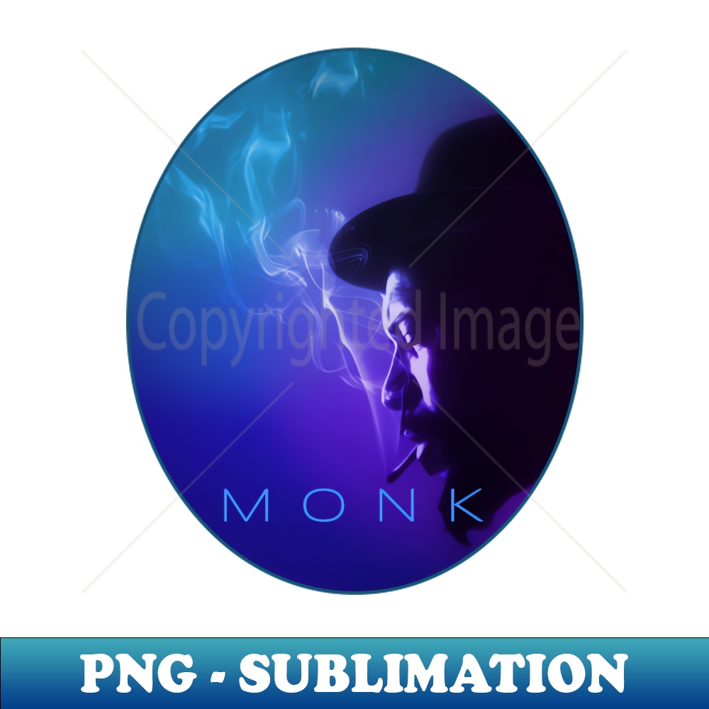 MONK in Blue - PNG Transparent Digital Download File for Sub | Inspire ...