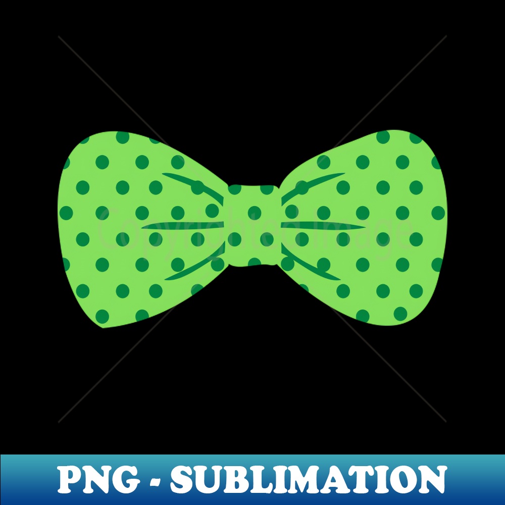 Green polkadot tie - Sublimation-Ready PNG File - Unleash Yo | Inspire ...