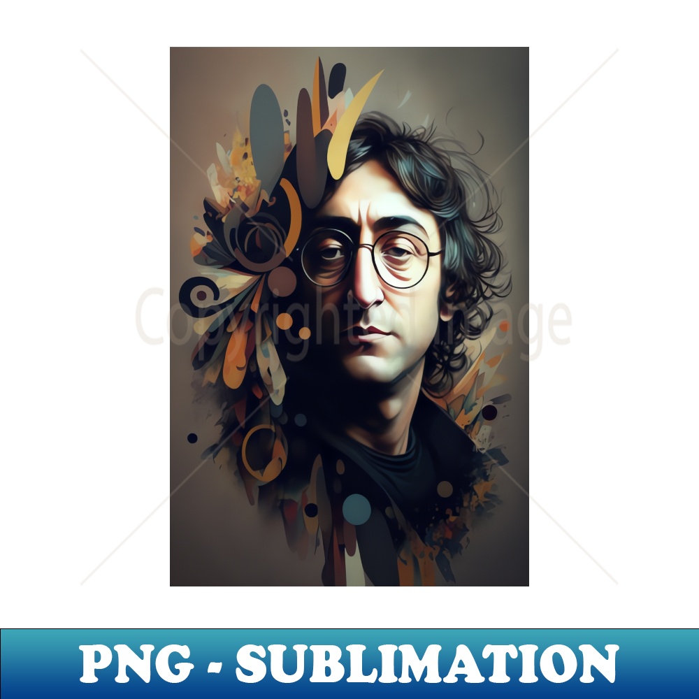 John Lennon - PNG Transparent Digital Download File for Subl - Inspire ...